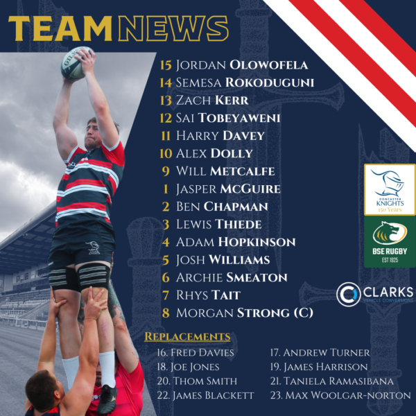 Bury St Edmunds Team News and Preview! - Doncaster Knights