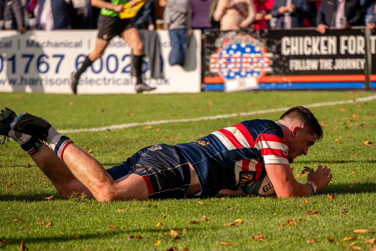Doncaster Knights suffer 34-18 defeat to Bedford Blues at a lively ...