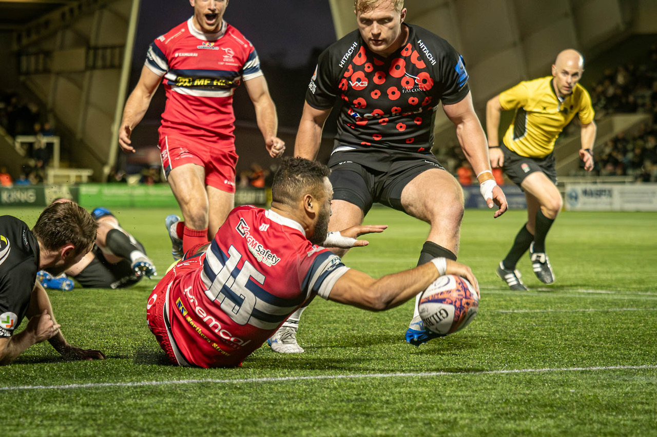 Doncaster Knights impressively come back but narrowly miss out against ...