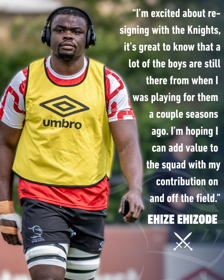 Ex-Knight, Ehize Ehizode to return next season - Doncaster Knights