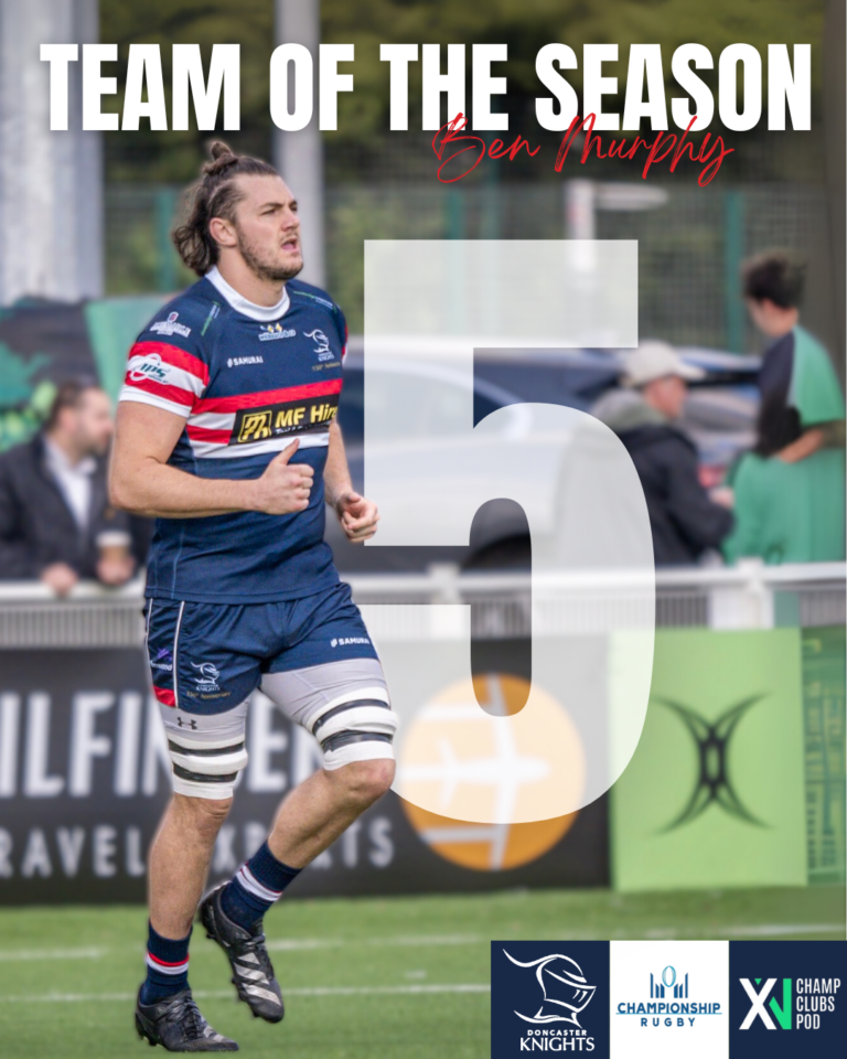 Three Knights selected in Team of the Season - Doncaster Knights