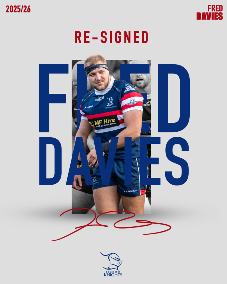 Hooker Fred Davies re-signs for 2025/26 - Doncaster Knights