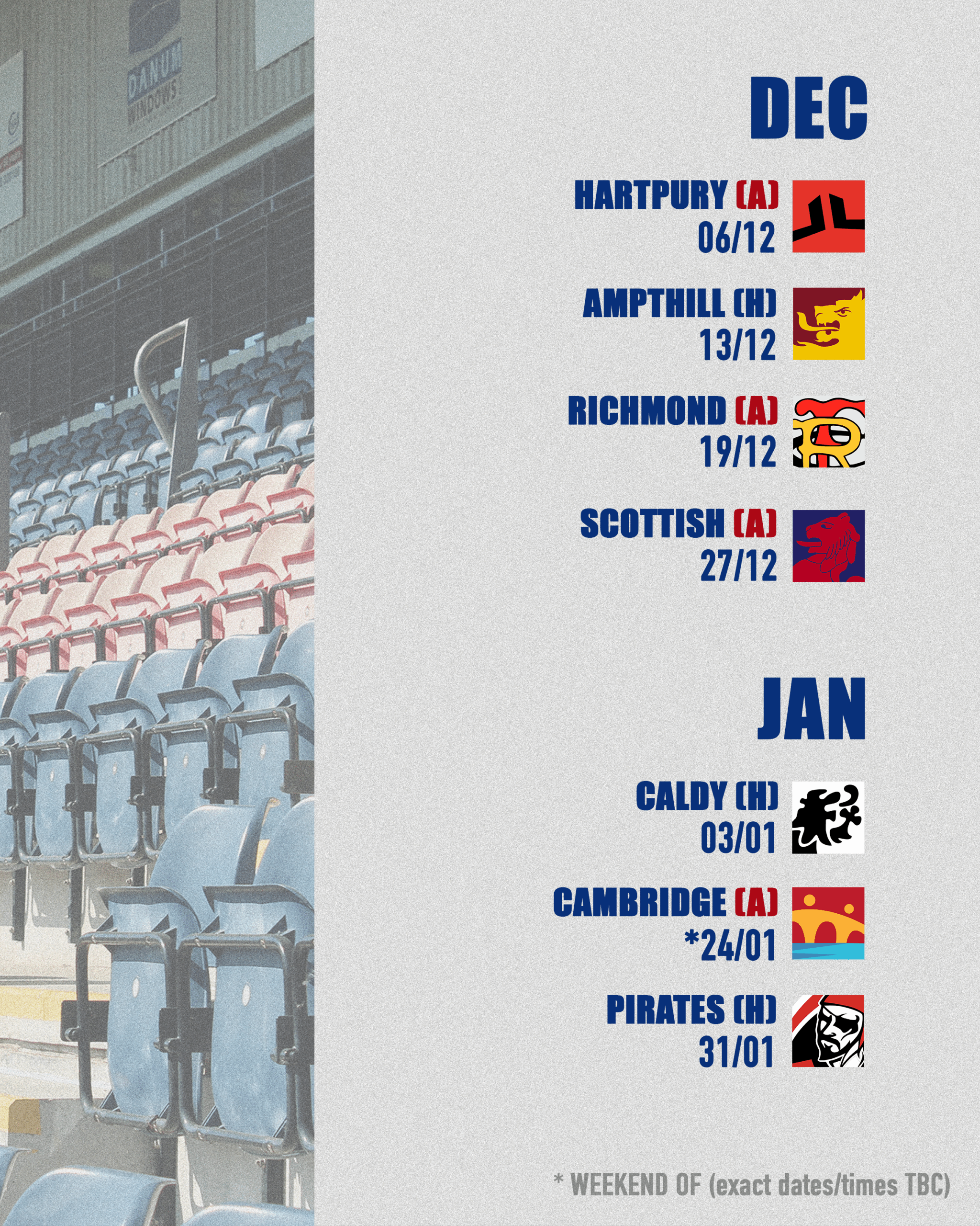 2025/26 Champ Rugby fixtures announced - Doncaster Knights