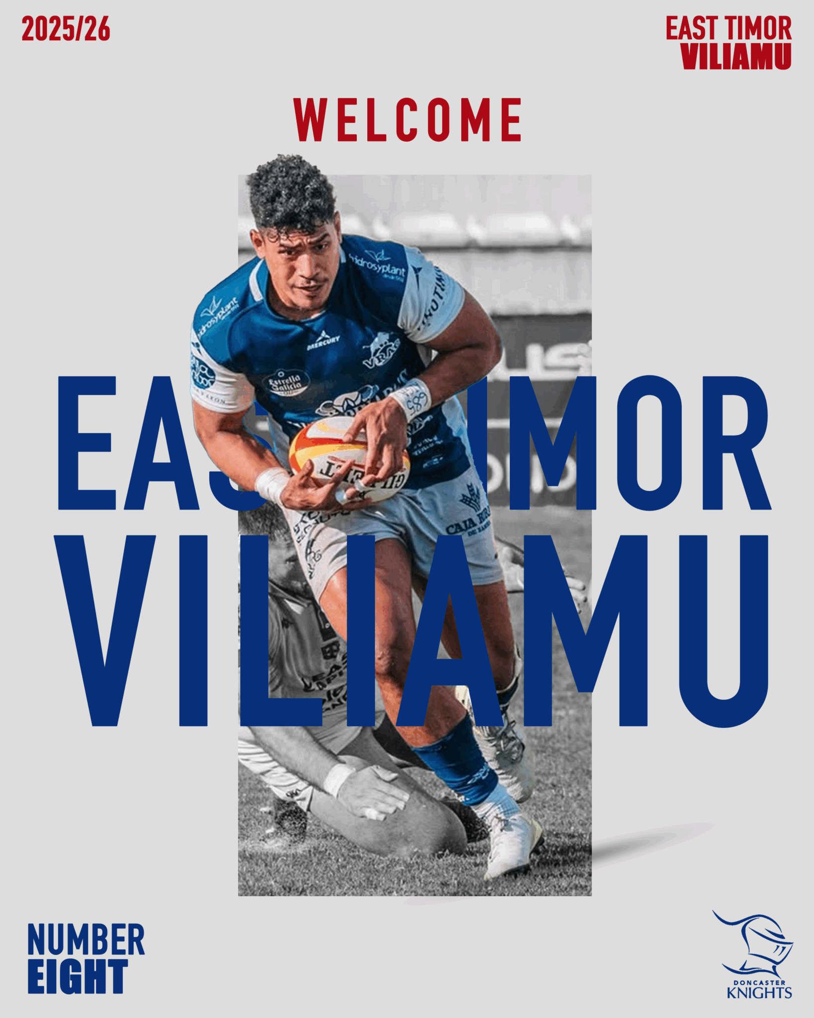 Doncaster Knights sign Samoan number 8, East Timor Viliamu - Doncaster ...