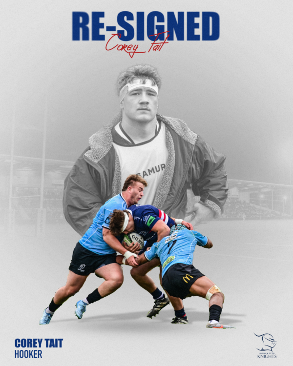Hooker Corey Tait re-signs for 2026/27 - Doncaster Knights